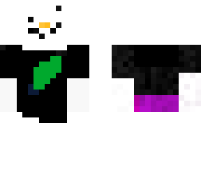 derpy SNowman | Minecraft Skin