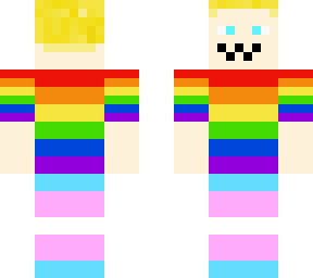 and trans pride | Minecraft Skin