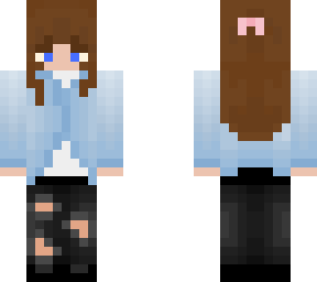 Jean Jacket Girl | Minecraft Skin