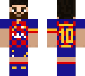 Lionel Messi (FC Barcelona) | Minecraft Skin