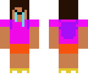 Dora's Sad | Minecraft Skin