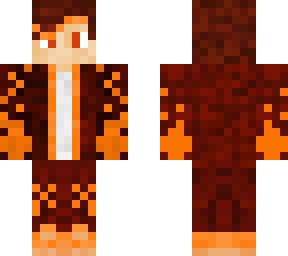 Flame skin | Minecraft Skin