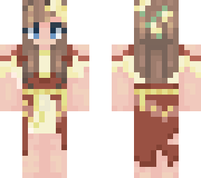 Medieval maiden outfit | Minecraft Skin