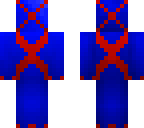 Red X | Minecraft Skin