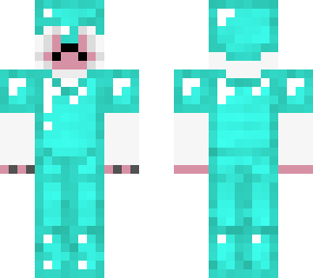 removable diamond armor | Minecraft Skin