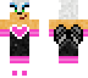 rouge the bat | Minecraft Skin