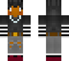 Eboy with fluffy hair | Minecraft Skin