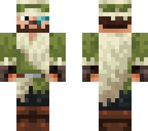 Iskall85 snowy Villager normal version | Minecraft Skin