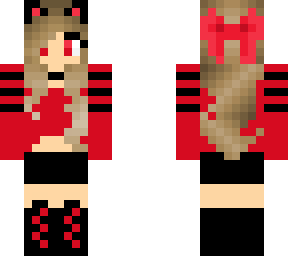 red cat skin | Minecraft Skin