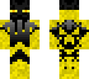 Golden Enderman | Minecraft Skin