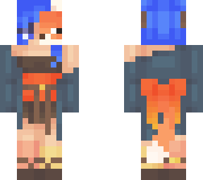 Kitsune Mask - Request | Minecraft Skin