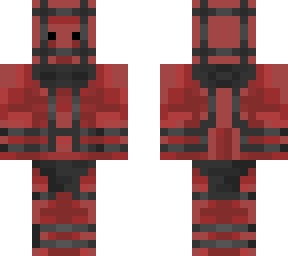 Red Cage Demon | Minecraft Skin
