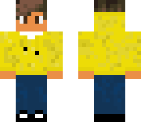 Guy with a yellow sweater | Minecraft Skin