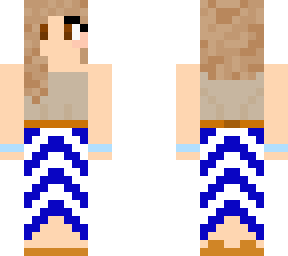 vestido azul | Minecraft Skins