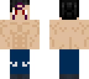 ng sds akani (demon king mark) damged | Minecraft Skin