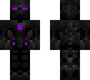 Purple Ender Battle Armour | Minecraft Skin