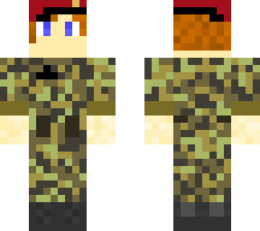 Czech soldier vz.95 les | Minecraft Skin