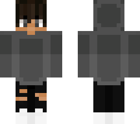 gray boy | Minecraft Skin