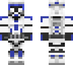 Star Wars : The Clone Wars : Captain Rex | Minecraft Skin