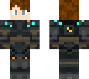 tesla power armour outfit | Minecraft Skin