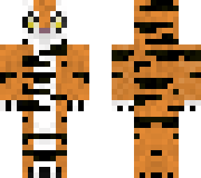 Tiger Skin. | Minecraft Skin