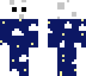 Cloud/moon man | Minecraft Skin