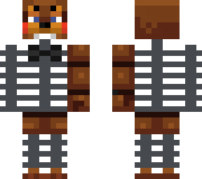 ignited toy freddy | Minecraft Skin