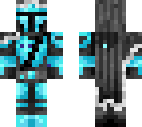 Mandalorian Blue | Minecraft Skin