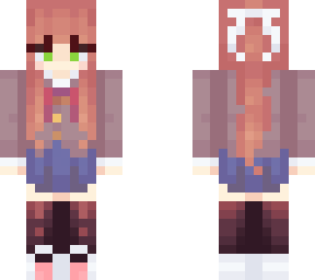 Monika - DDLC | Minecraft Skin