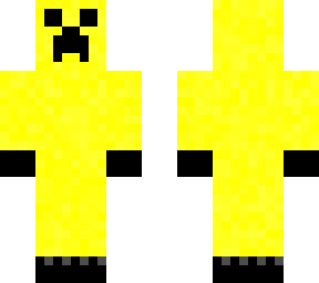 Yellow Creeper | Minecraft Skin