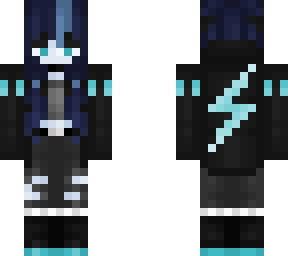 -+Electric Blue+- | Minecraft Skin