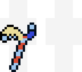 Blueo Devilsknife (Pixel art) | Minecraft Skin