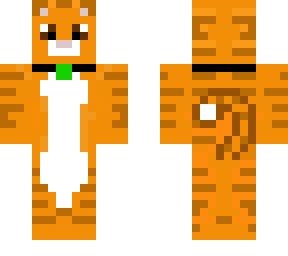Max the orange tabby cat | Minecraft Skin