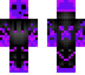 Purple Slime Gamer | Minecraft Skin