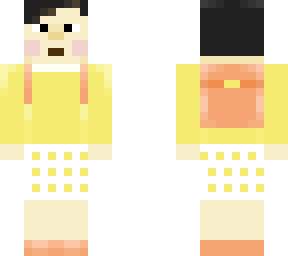 Hoshino Michiru - Katamari | Minecraft Skin
