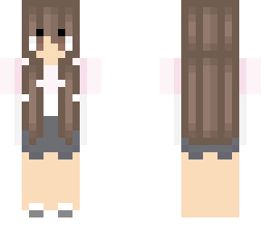 anoter overalls girl | Minecraft Skin