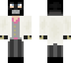 Black Mask | Minecraft Skin