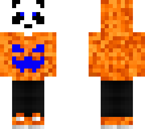 Glowy eyed panda | Minecraft Skin