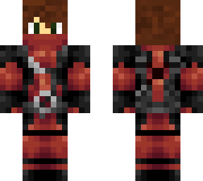 Deadpool con antifaz | Minecraft Skin