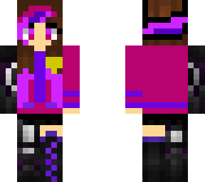 purple girl fnaf | Minecraft Skins