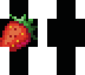 Strawberry Pixel Art | Minecraft Skin