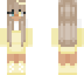 Summer Different colored eye girl | Minecraft Skin