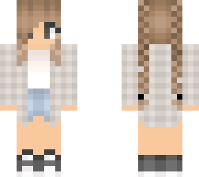 Girl with Braids | Minecraft Skin