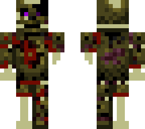 Ignited Scraptrap | Minecraft Skin