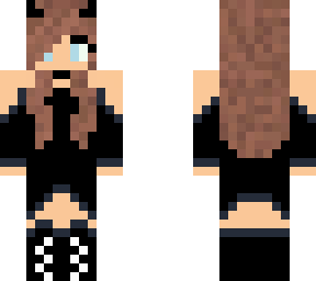 Shadow Demon Girl | Minecraft Skin