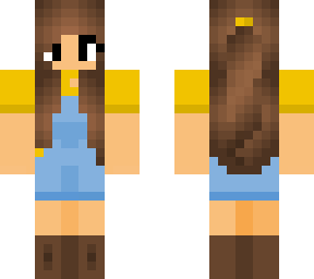 Yellow girl | Minecraft Skin