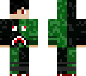 Bape Shark Hoodie Minecraft Minecraft Skins