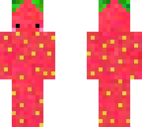 Cute Strawberry | Minecraft Skin