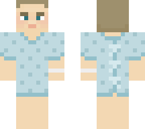 Hospital Gown 2.0 | Minecraft Skin