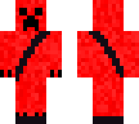 Red Creeper | Minecraft Skins